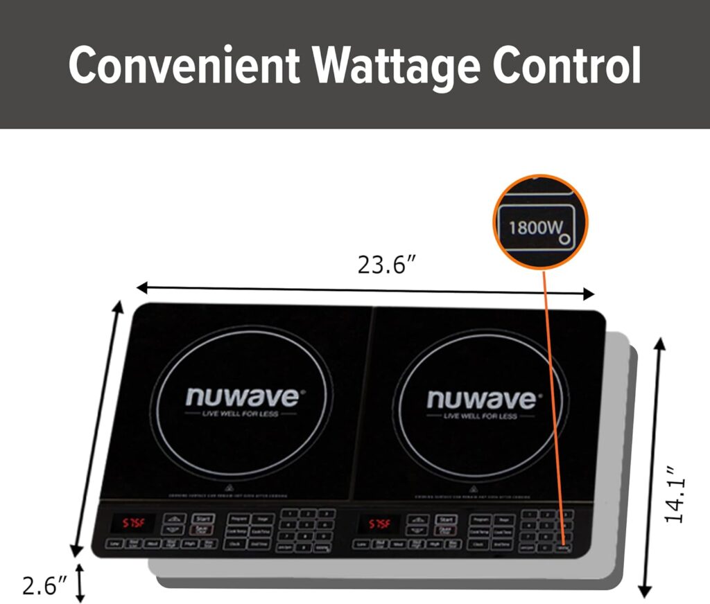 Nuwave Double Induction Cooktop Review - Rate My Burner